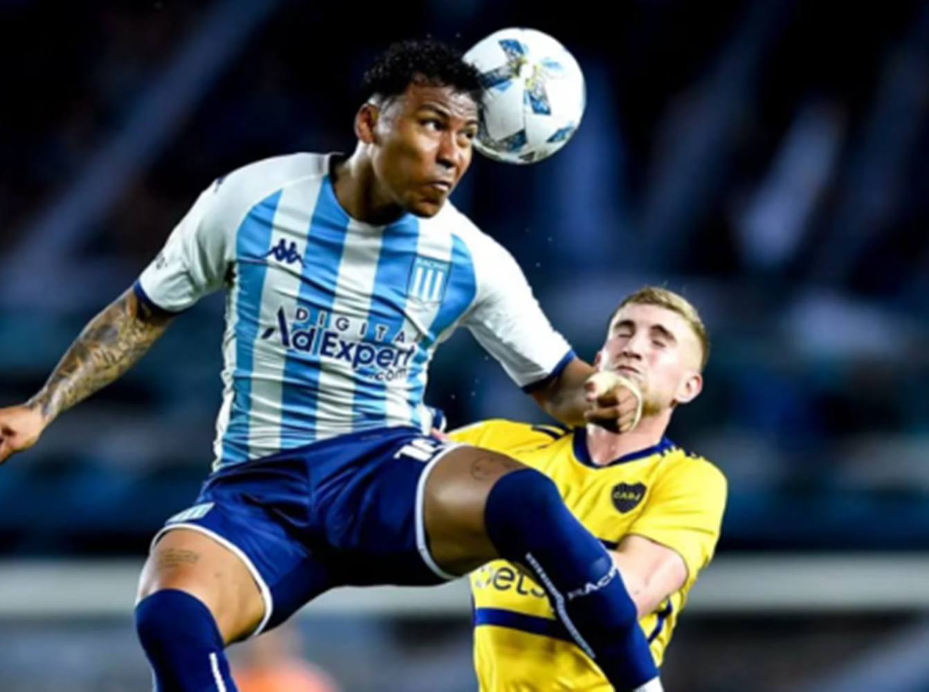 Boca perdió 2 a 1 contra Racing en la última jugada y peligra su ...